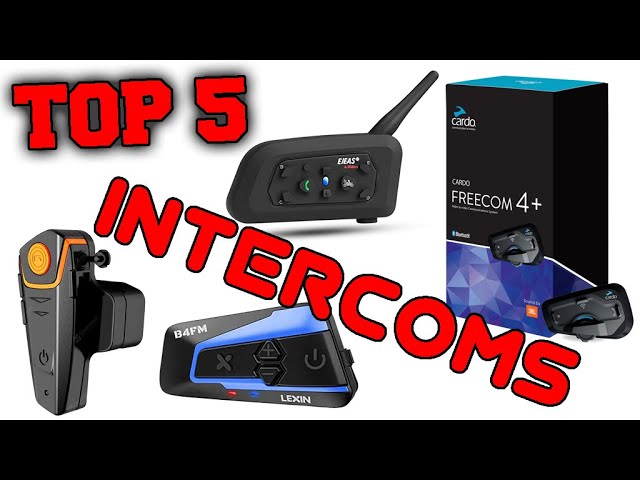 ¡Descubre los mejores intercomunicadores para moto y disfruta de tu ...
